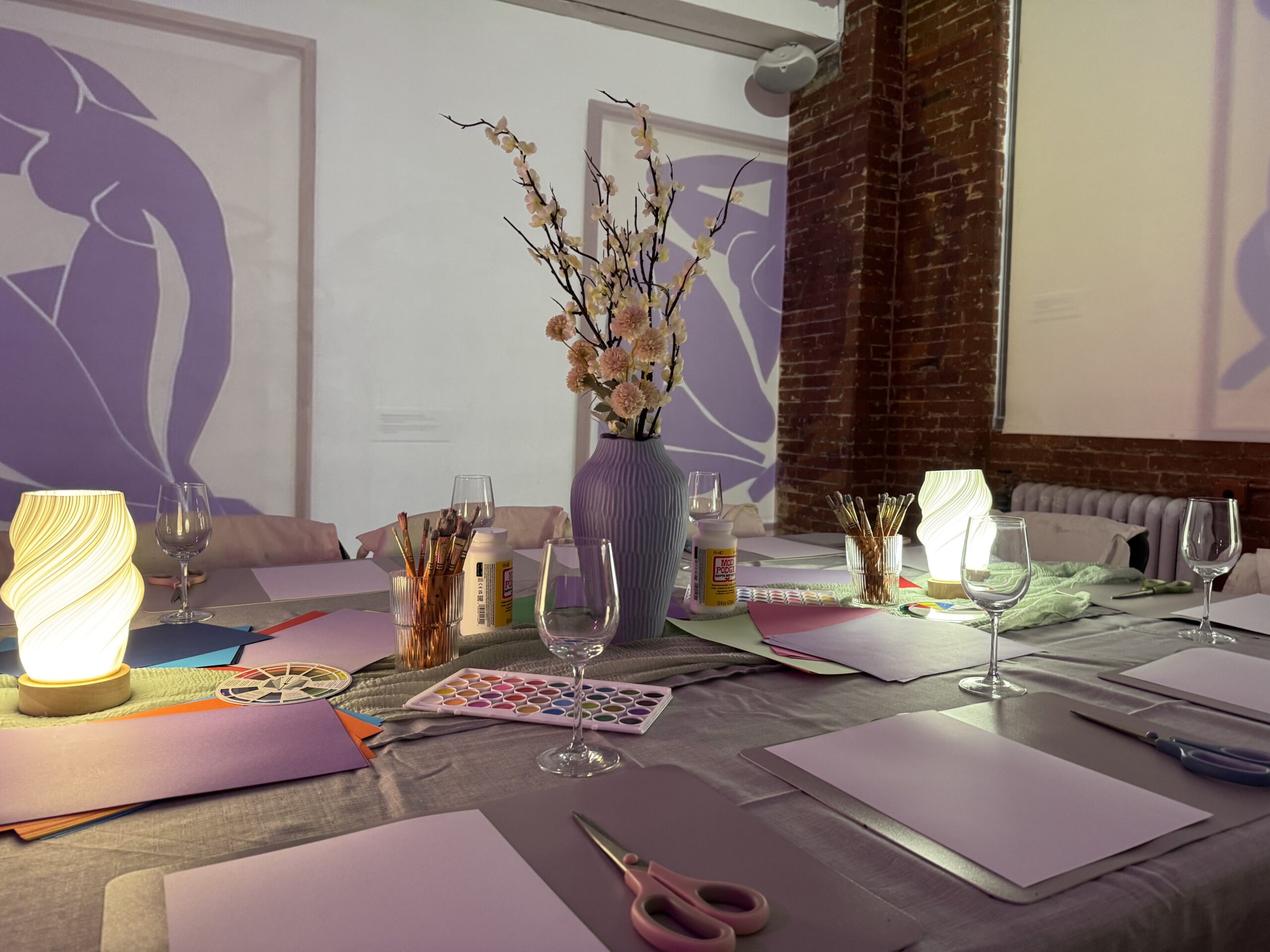 Matisse Collage Art Class NYC – Matisse-Inspired Paper Collage Workshop